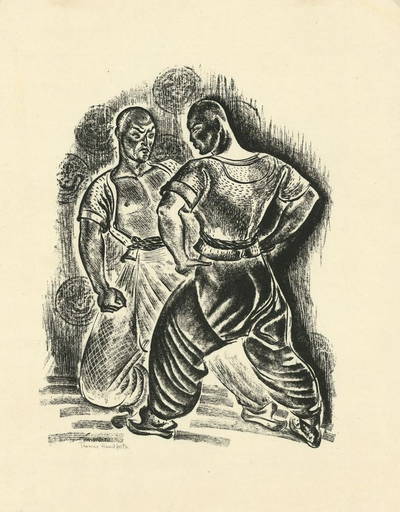 Thomas Handforth, Chinese Wrestlers VI - Dec 20, 2021 | The Old Print ...