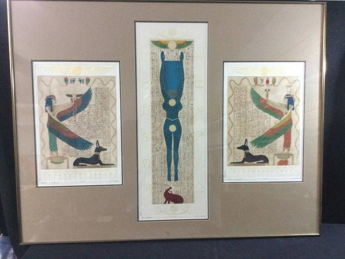 Jan Fleck Egyptian Etching