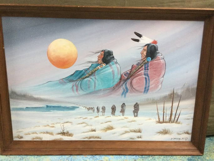 J Yazzie Painting