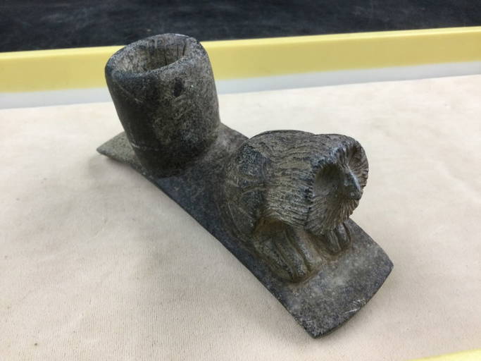 Vintage Native American Pipe Stone