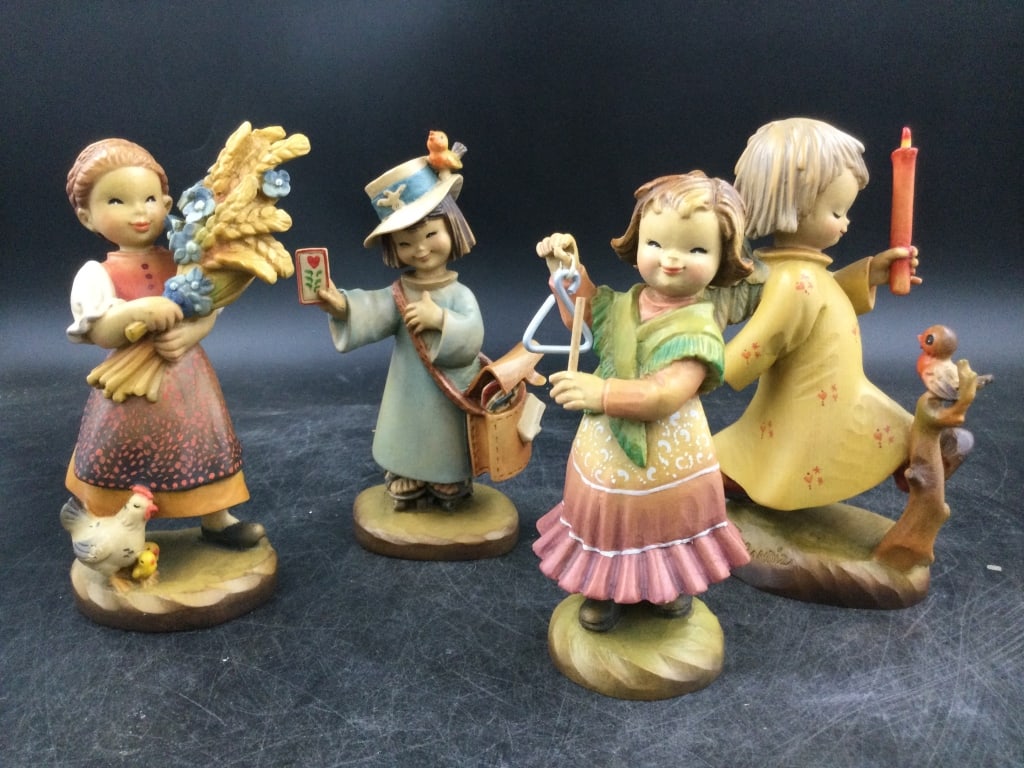 Vintage Anri Wood Carvings