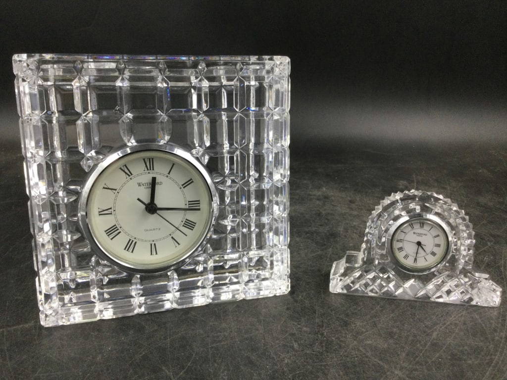 Waterford Crystal Clocks Auction