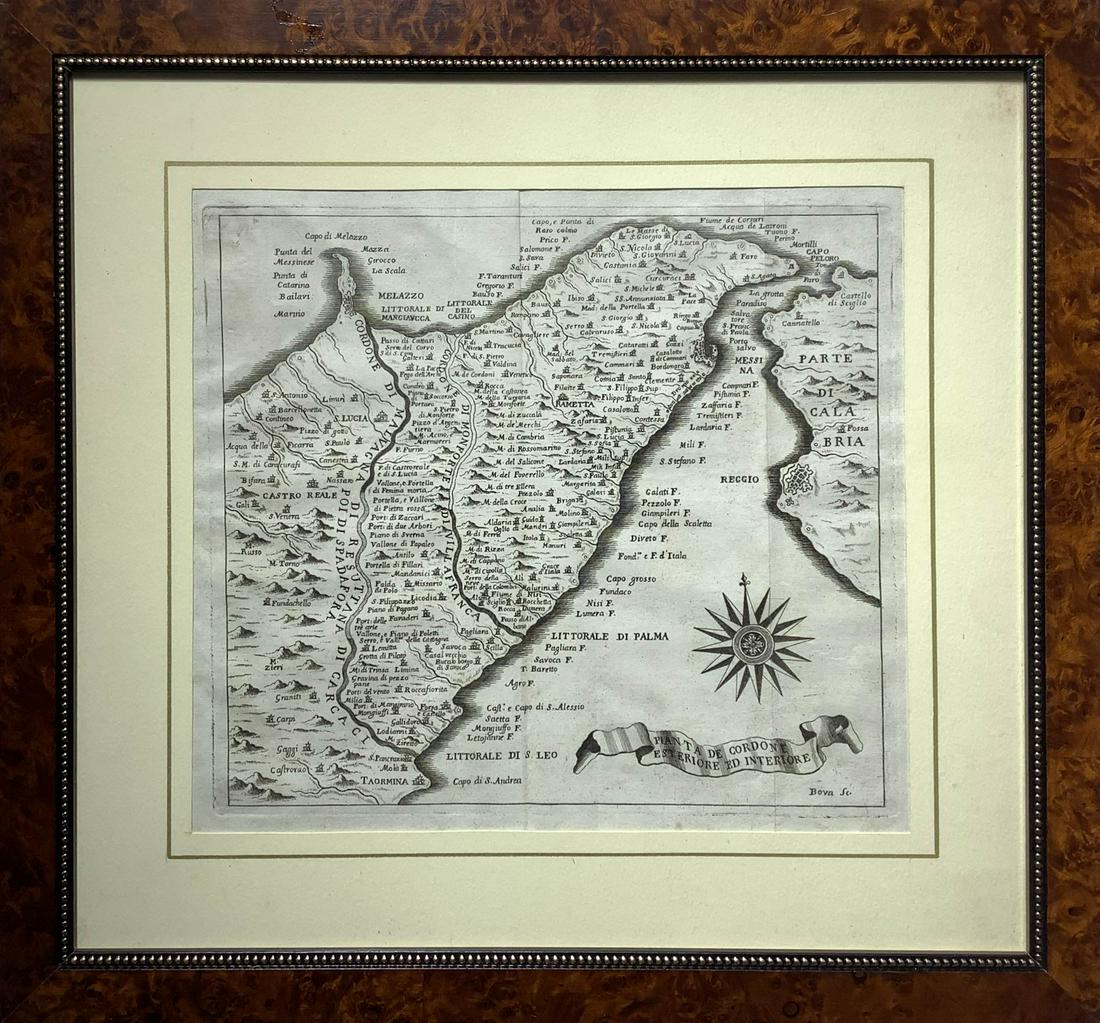 Map of the inner and outer cordon by Antonio Bova, - Mar 07, 2020 | Art ...