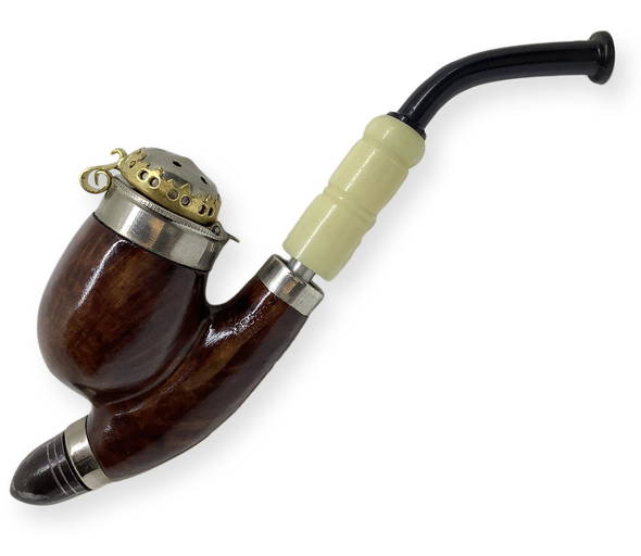Pipe Smooth Walking Denmark. Early 1900s. Long