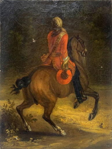 Adam Frans Van Der Melelen (flemish 1632 1690) Knight On The Horseback