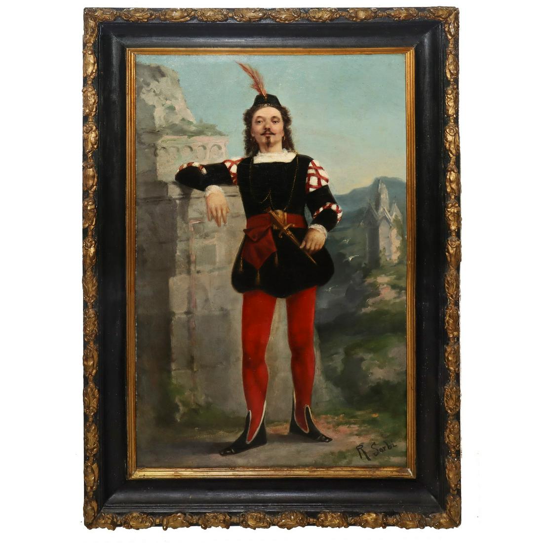 Raffaello Sorbi (firenze 1844 Firenze 1931) Sparafucile, From The Opera ...