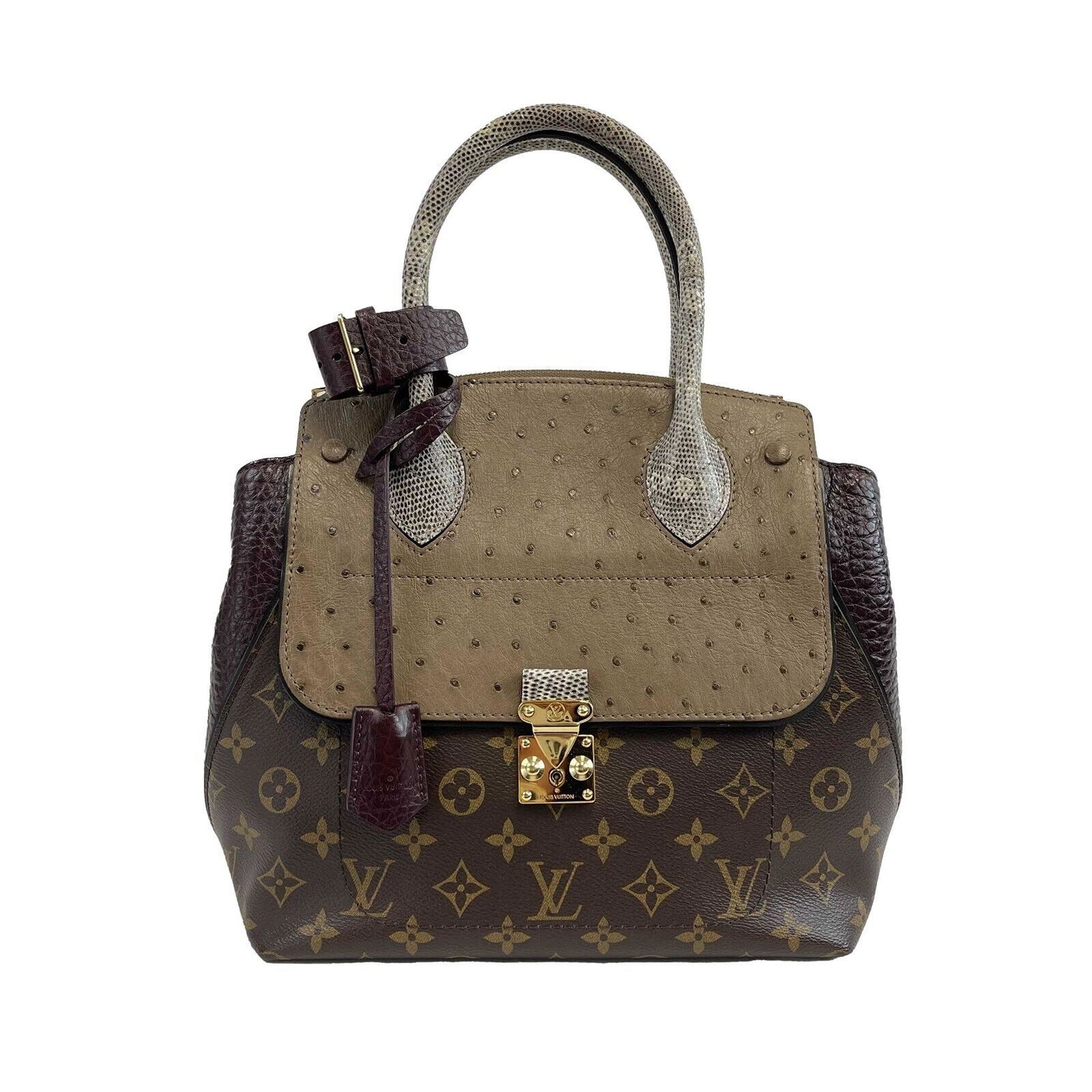 Buy Louis Vuitton - Exotique Monogram Ostrich Python Majestueux - Mm ...