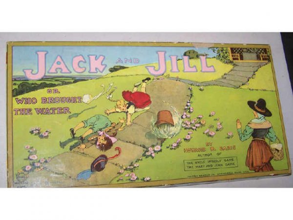 Vintage Jack & Jill Board Game