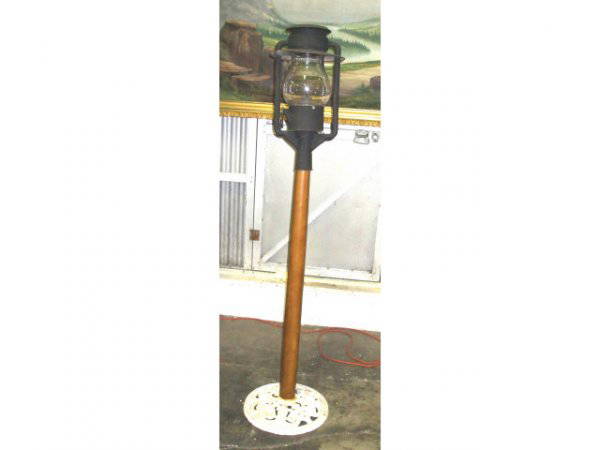 Antique Oil Burning Street Light