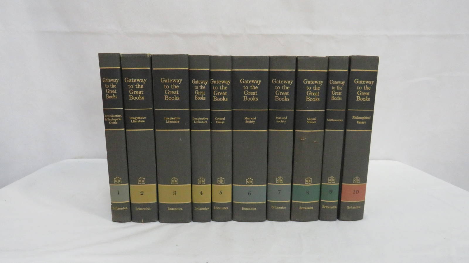Complete 10 Vol Set Gateway To The Great Books Auction