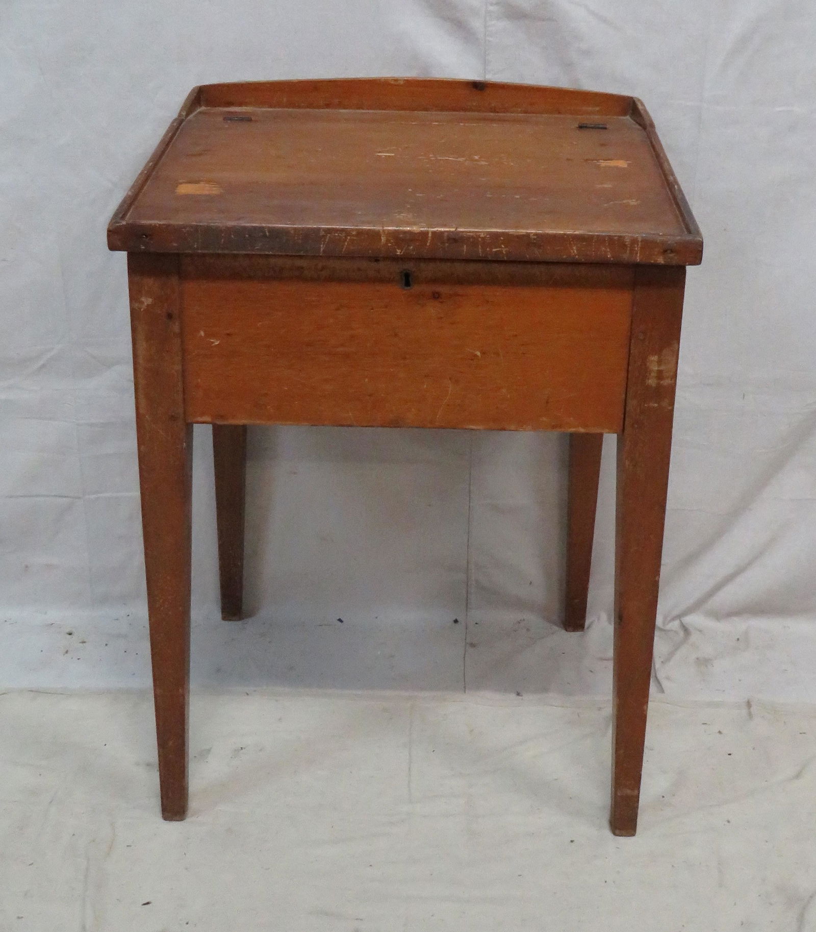 Primitive Pine School Masters Desk