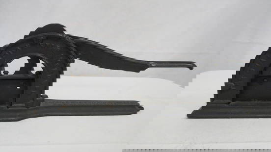 The Champion 1800s Tobacco Cutter Cast Iron