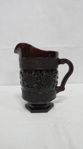 Vintage Avon Ruby Red Cape Cod Pitcher