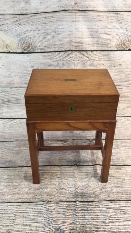 2 Writing Boxes on Stand - Jan 04, 2020 | Broken Arch Auction Gallery ...