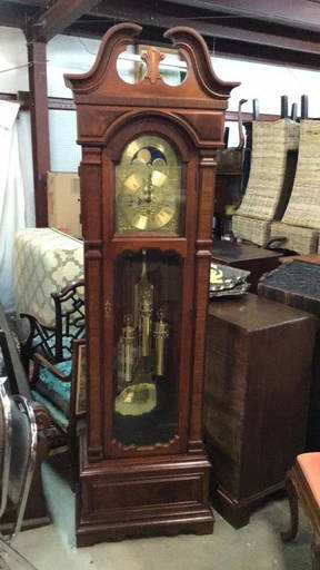 Colonial Molyneux Grandfather Clock