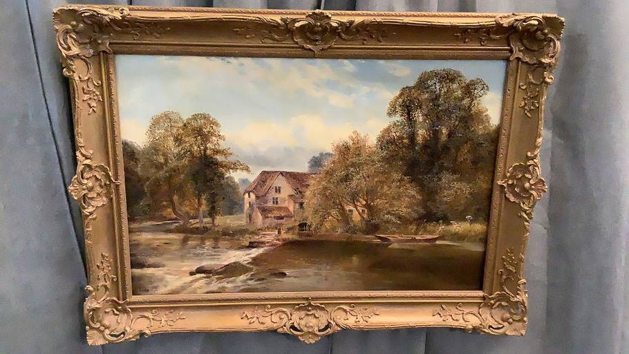 William Vivian Tippet, Oil On Canvas