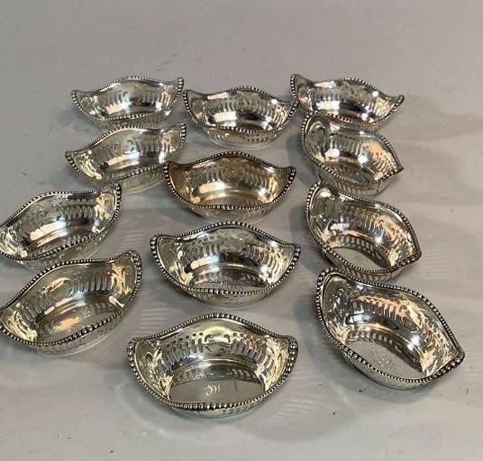 Sterling Silver Nut Dishes