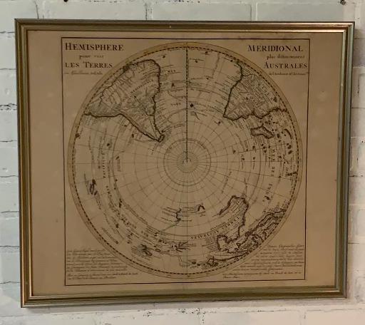 Antique Map of the Southern Hemisphere - Jun 06, 2022 | Broken Arch ...