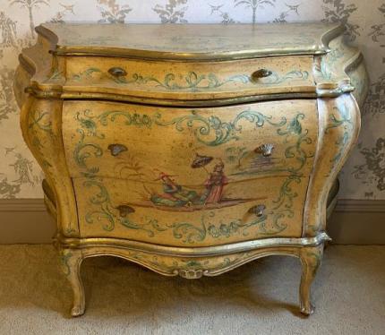 Bombay Paint Decorated Chest