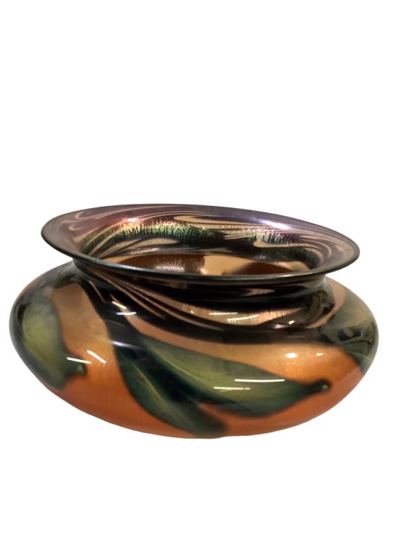 Charles Lotton Art Glass Bowl (#0531) on Apr 17, 2023 | Broken Arch ...