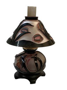 Kelsey Murphy Pilgrim Cameo Glass Lamp