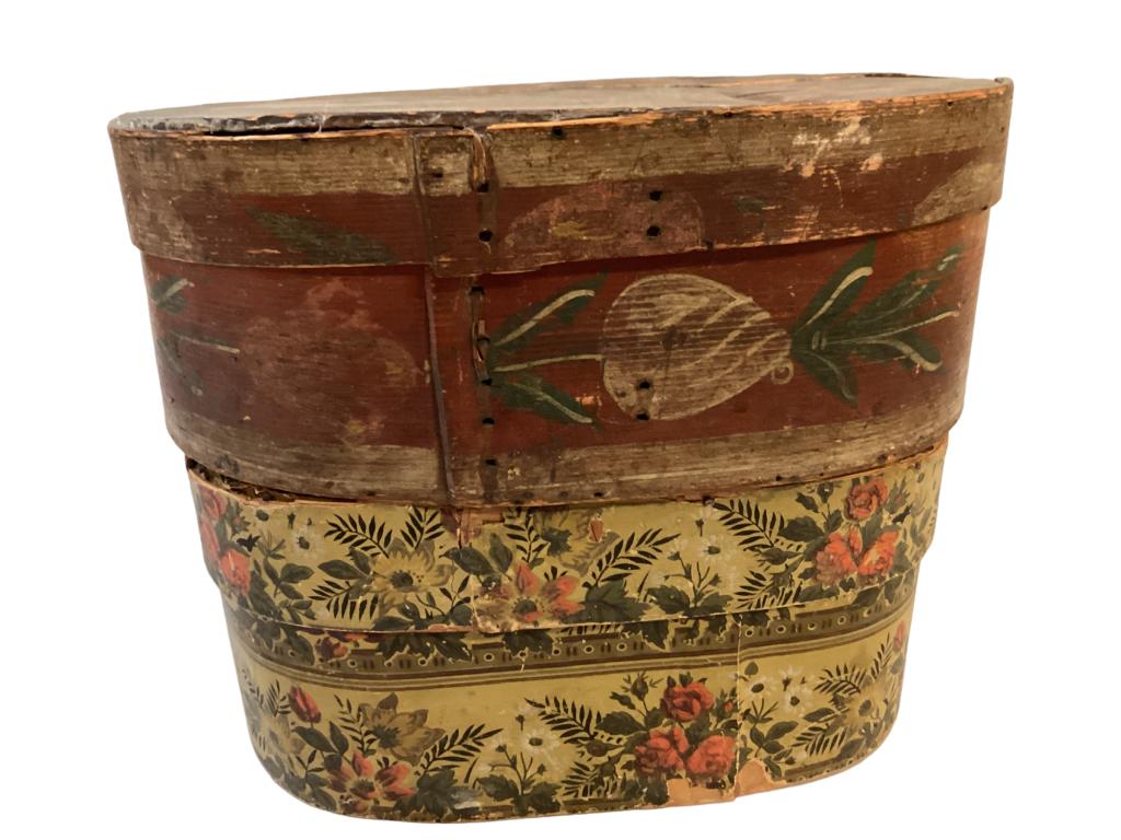 Two Antique Band Boxes