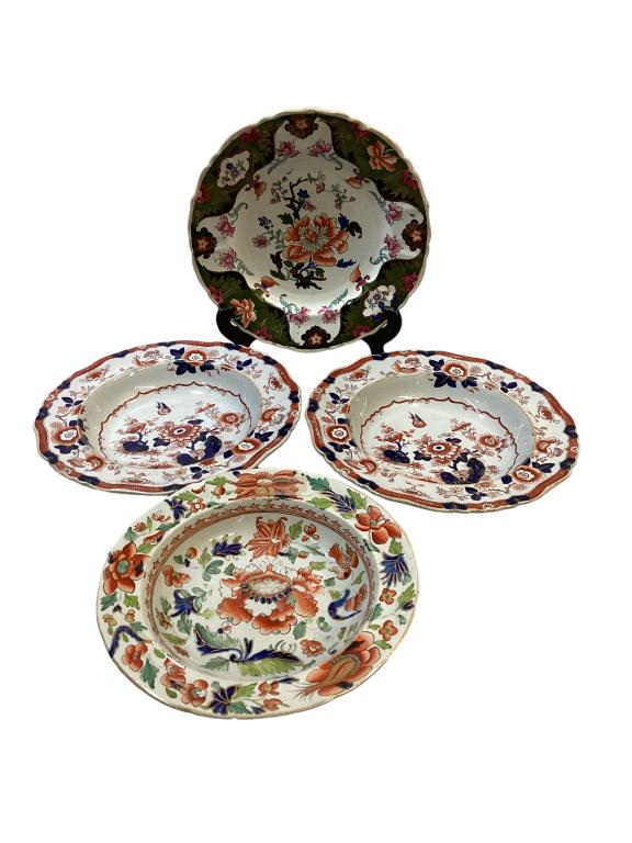 4 Pieces English Ironstone
