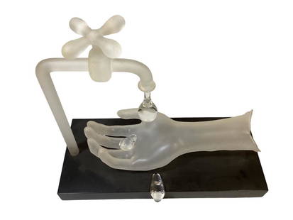 Hans Godo Frabel Art Glass Butterfly