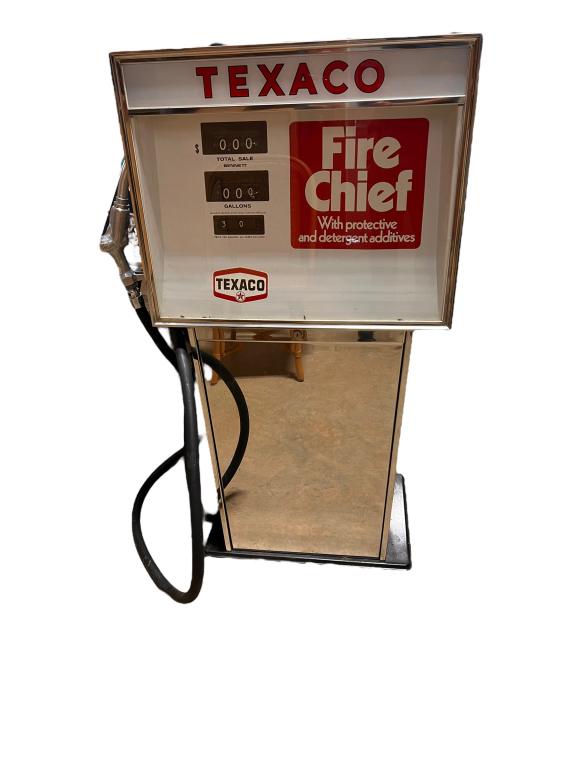 Vintage Texaco Gas Pump Auction