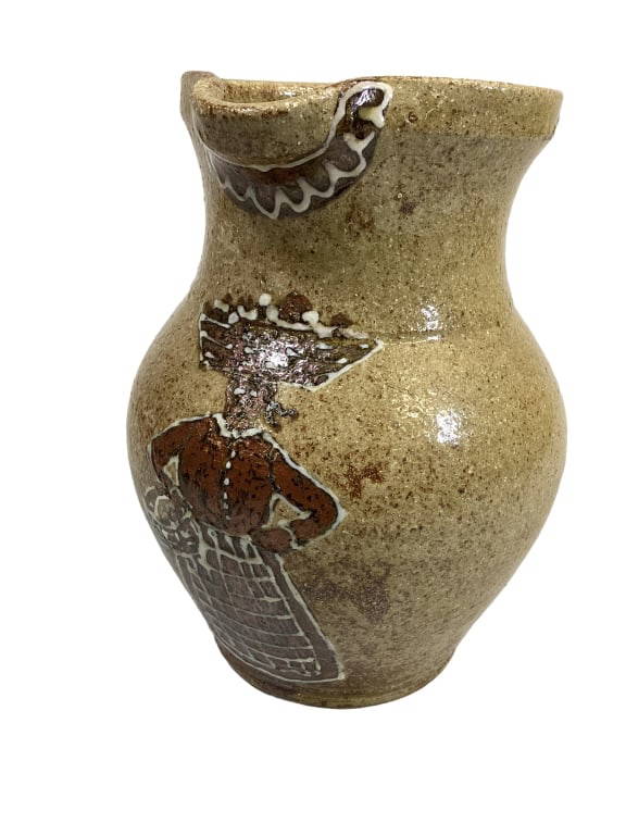 Edgefield Pottery Pitcher, Stephen Ferrell Auction