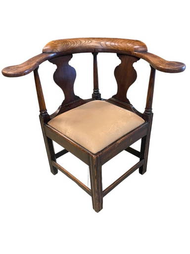 Elm Wood Captains Chair