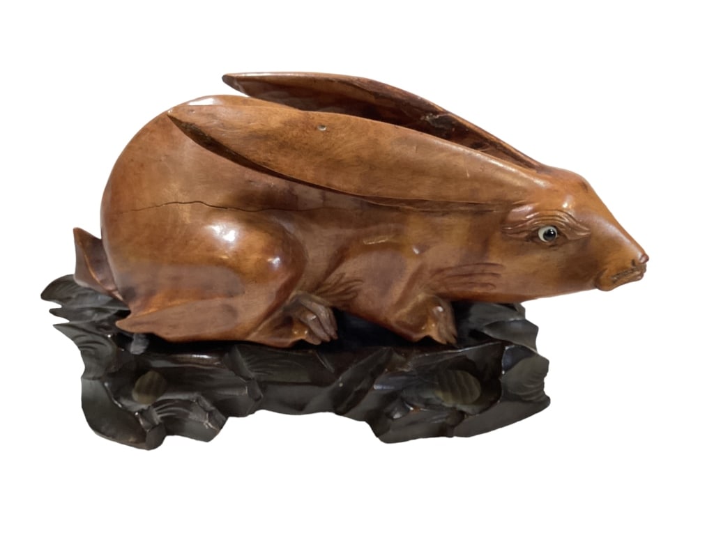 Carved Rabbit Auction