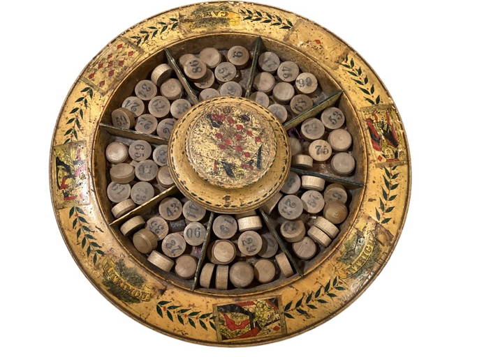 English Table Top Roulette Game