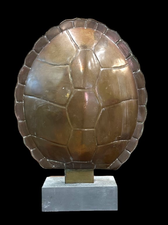 Vintage Chapman Brass Tortoise Shell Lamp - Jun 30, 2025 | Broken Arch ...