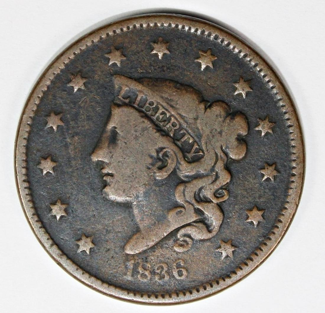 1836 Large Cent