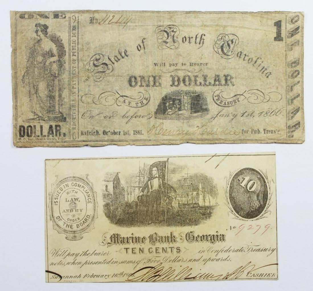 Two Civil War Notes
