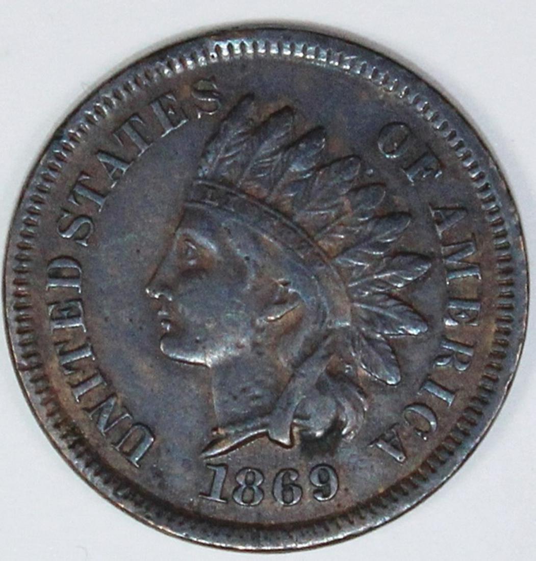 1869 INDIAN CENT - Apr 09, 2020 | R. Howard Collectibles in OH 1869 INDIAN CENT - Apr 09, 2020 | R. Howard Collectibles in OH