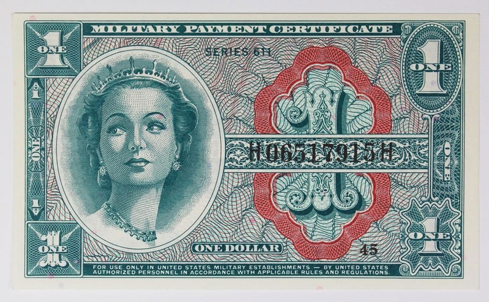 MILITARY PAYMENT CERTIFICATE - May 06, 2020 | R. Howard Collectibles in OH