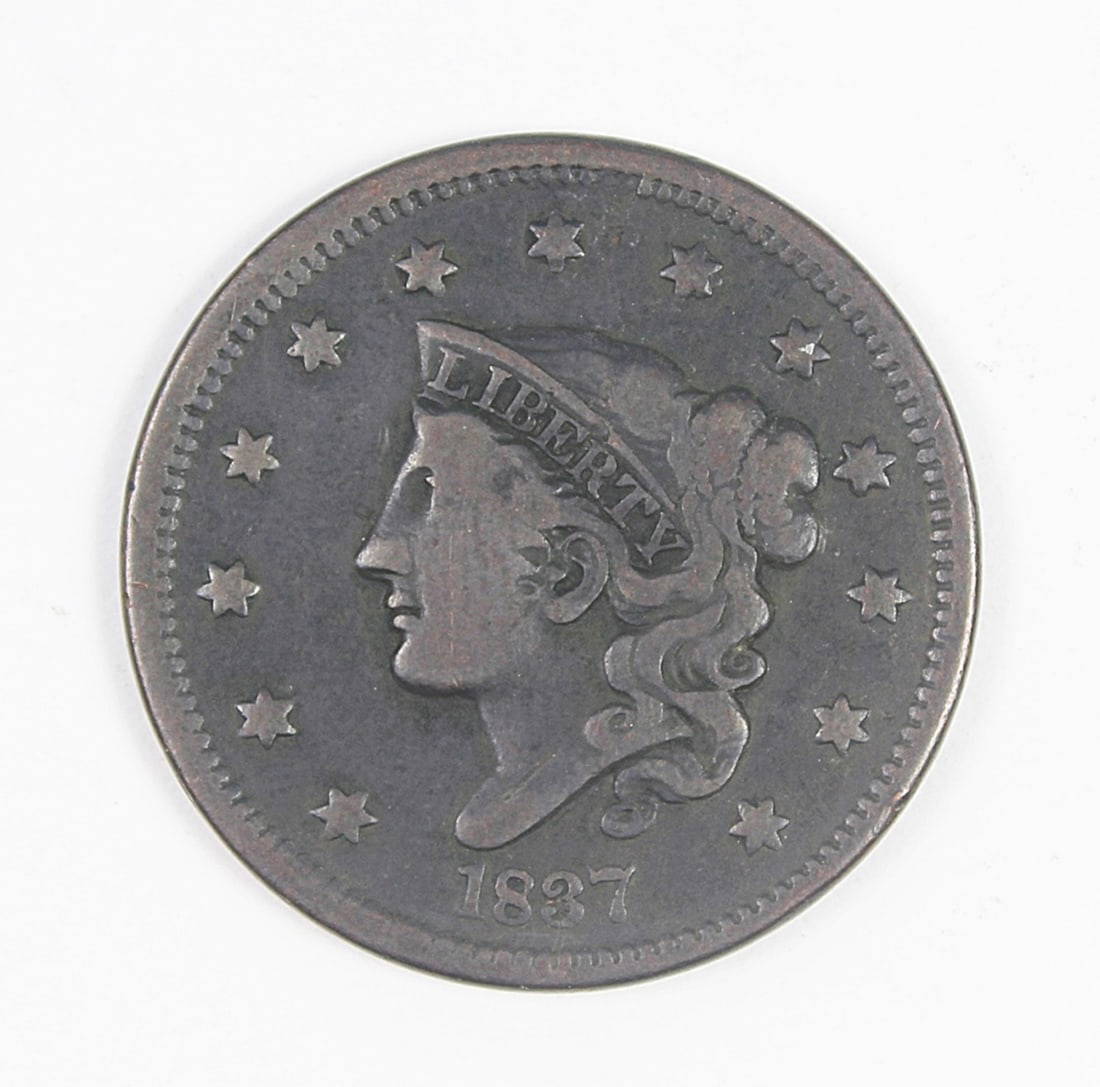 1837 Large Cent Auction