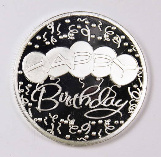 2024 Happy Birthday Silver Round