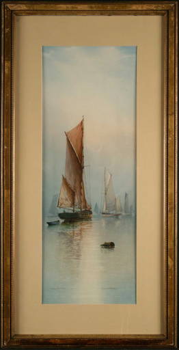 Garman Morris. A Pair Of Framed Watercolour Paint