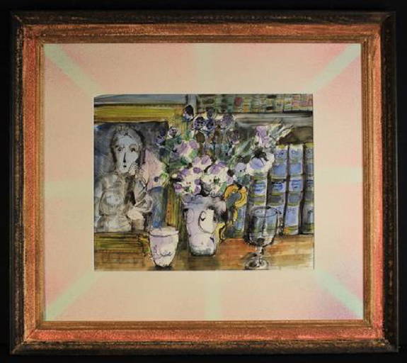 Lydia Corbett/sylvette David (1934 ). Ink Drawing