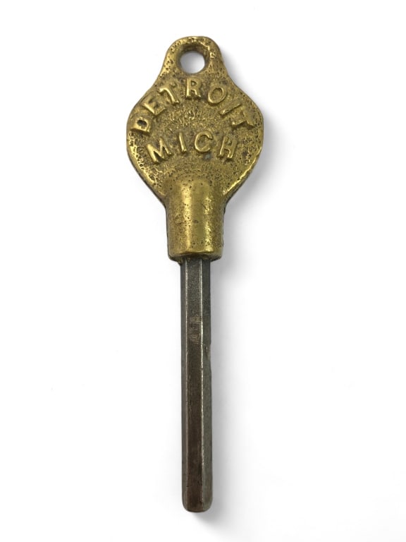 Vintage Detroit, Mich Brass Allen Key, Monarch Auction