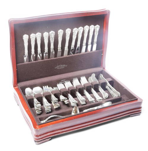 Set Of Gorham "buttercup" Sterling Flatware.