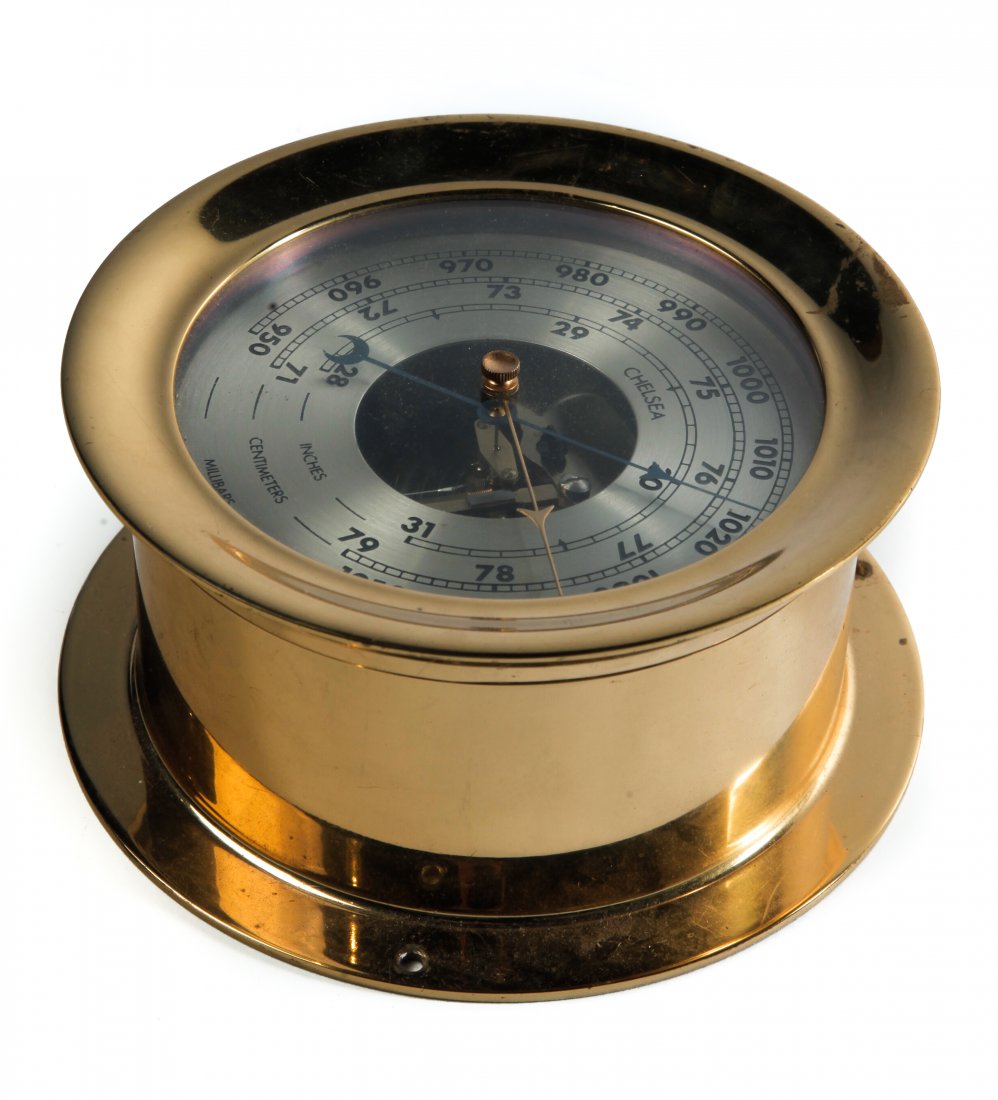 English Chelsea Ship Barometer.