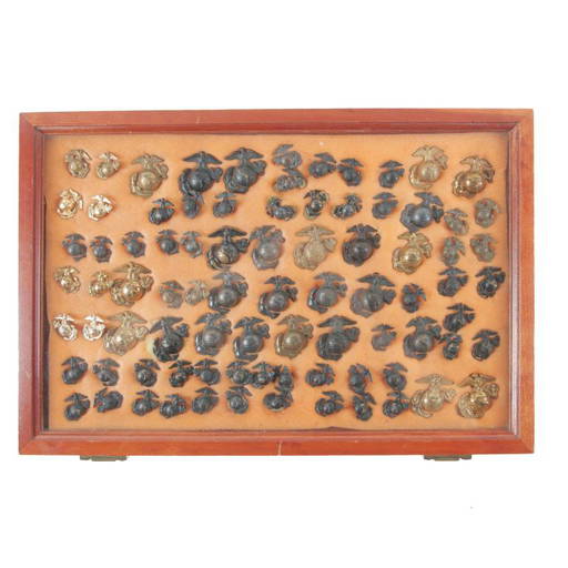 Riker Mount With Marine Pins And Buttons