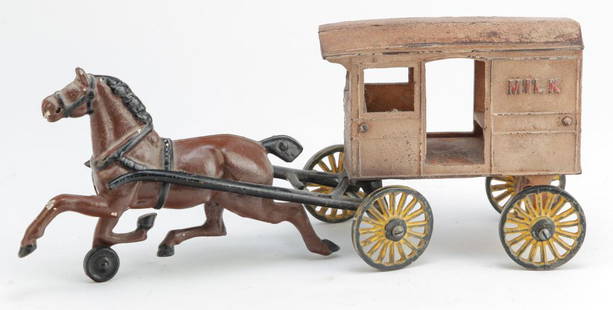 Kenton Cast Iron Milk Wagon.