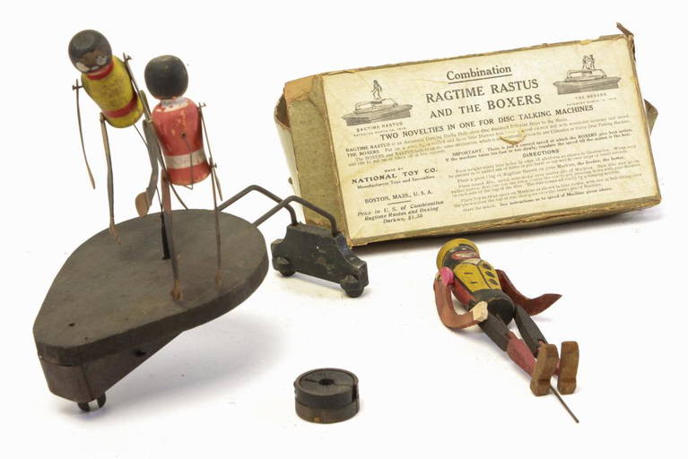 RAGTIME RASTUS AND BOXERS PHONOGRAPH DANCING TOY - Dec 07, 2020 | Garth ...