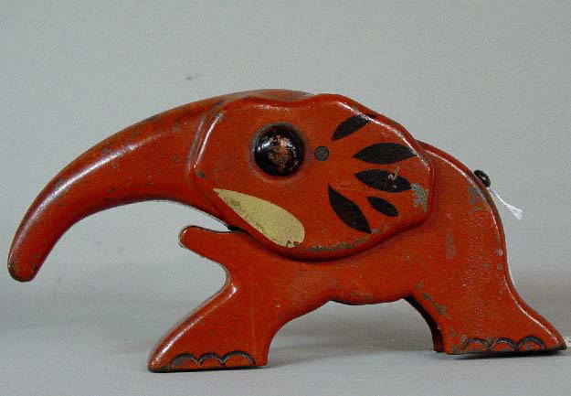 Art Deco Elephant Nutcracker. Two Part C