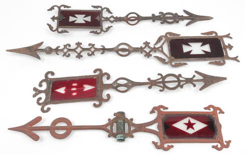 Antique American Lightning Rod Collection